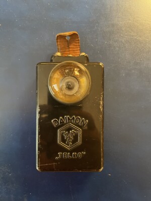 WW2 Original German Daimon flashlight mint condition with battery. | eBay