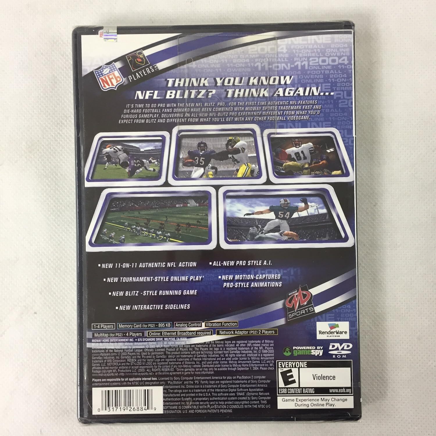 NFL Blitz Pro (Sony PlayStation 2, 2003) for sale online | eBay