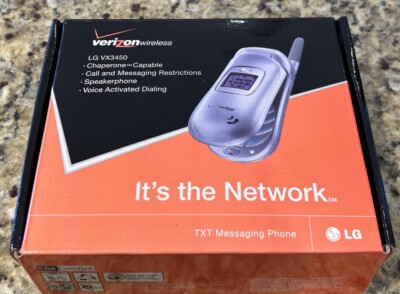 Verizon LG VX-3450 Flip Phone Vintage Collector | eBay