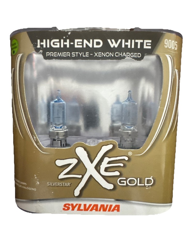 NEW - SYLVANIA 9005 SilverStar zXe GOLD High Performance Halogen ...