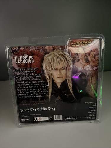 NECA Cult Classics The Labyrinth Jareth The Goblin King 7" Action ...