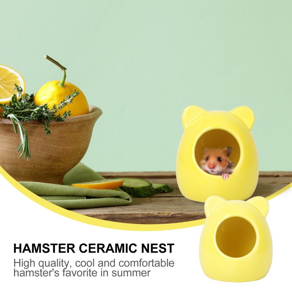 Hamster Multi Chamber Hide Bedding Hideaway Shelter Habitat Accessories ...