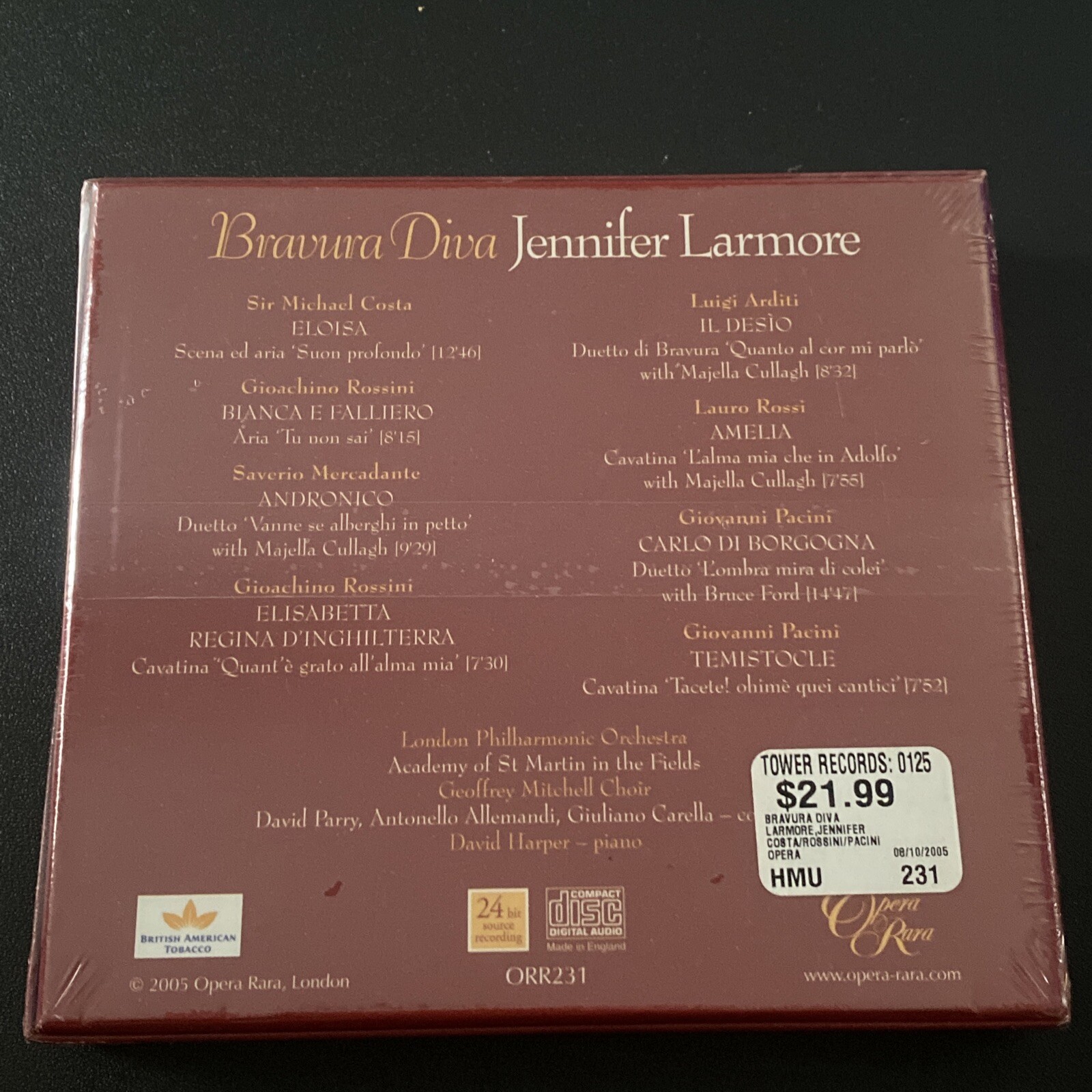 Bravura Diva (CD, May-2005, Opera Rara) for sale online | eBay