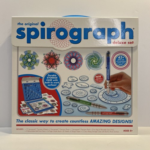 The Original Spirograph Deluxe Set 45+ Pieces Kahootz Complete w/ working pens | eBay