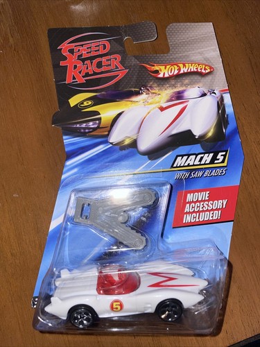 Hot Wheels Speed Racer 2007 Mach 5 with Saw Blades Movie Accessory ...