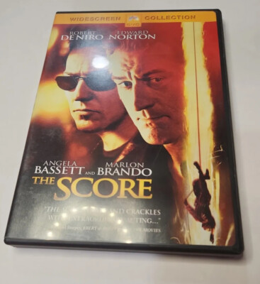The Score (DVD, 2001, Widescreen) Robert De Niro, Edward Norton Vgc ...