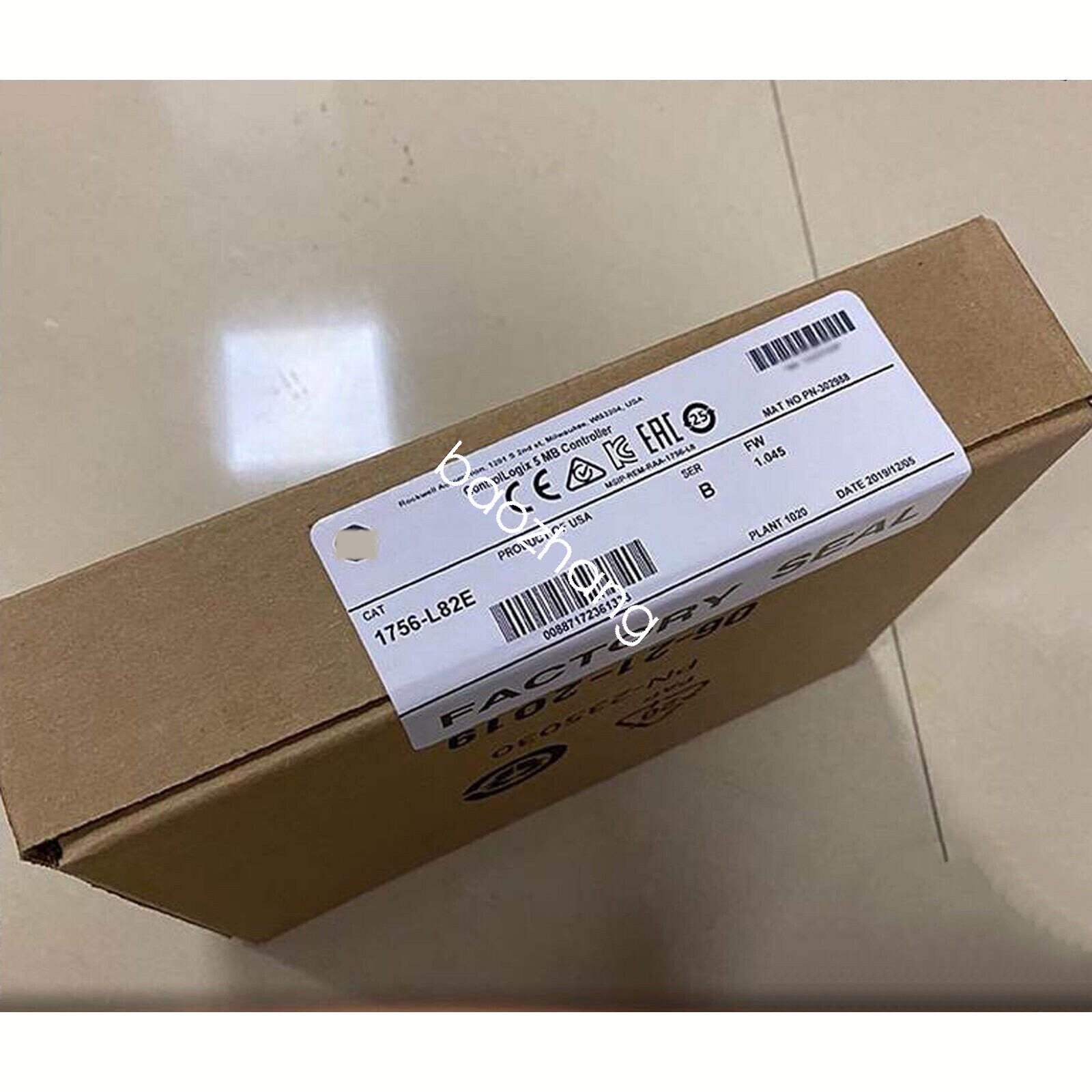 New IN BOX 1756-L82E ControlLogix Logix5580 Processor 5MB ship DHL#RX ...