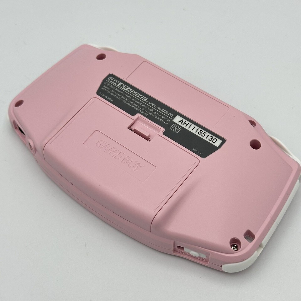 Nintendo Game Boy Advance GBA iPS V2 Backlight Backlit LCD Console Pink ...