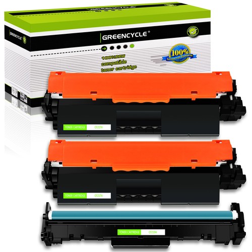 3PK CF217A Toner Cartridge & CF219A Drum For HP LaserJet M102w MFP ...