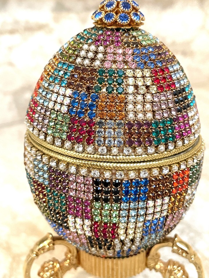 1994 Antiques Imperial Faberge eggs Faberge egg style Gold Faberge egg ...
