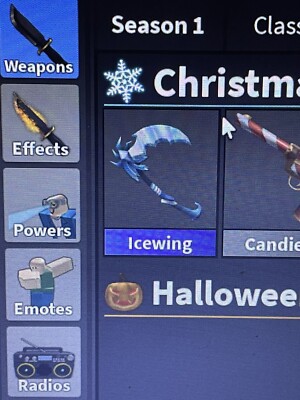 ICEWING MM2 ROBLOX DIGITAL ITEM | eBay