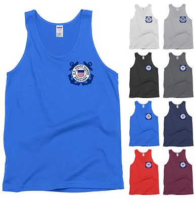 US Coast Guard Auxiliary (USCG Aux) Seal Tank Top Shirt - NEW | eBay