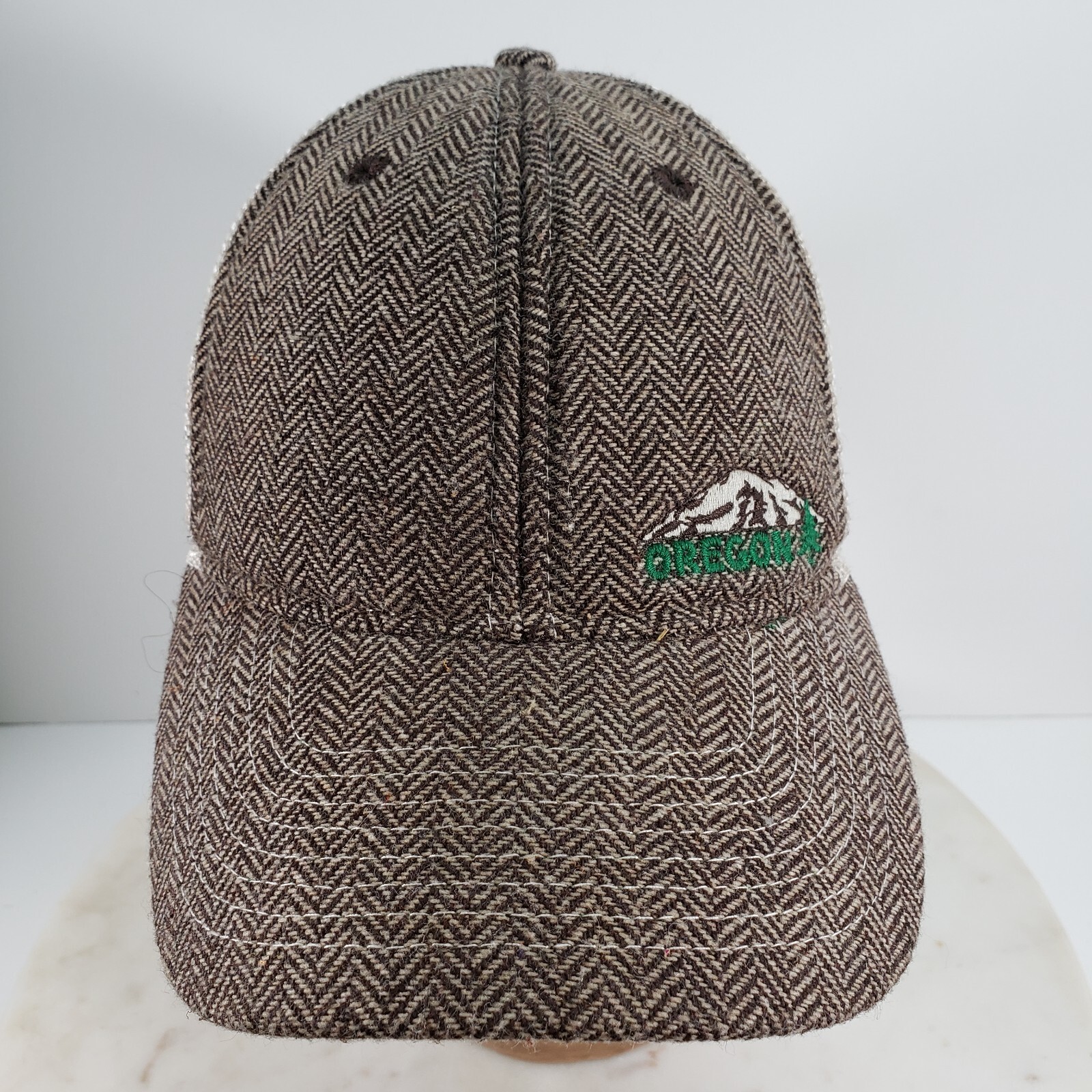 Oregon Hat Herrinbone Cap Legacy Mesh Snapback Wool A… - Gem