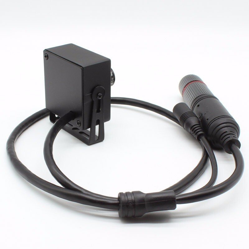 Mini Box CCTV 8MP POE AI IP Camera Audio Network Black light H.265 ...