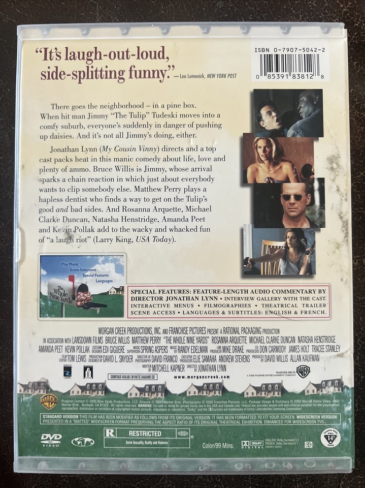 The Whole Nine Yards (DVD, 2000) 85391838128| eBay