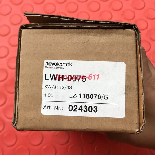 New Novotechnik Linear Transducer LWH-0075 Via FedEx or DHL | eBay