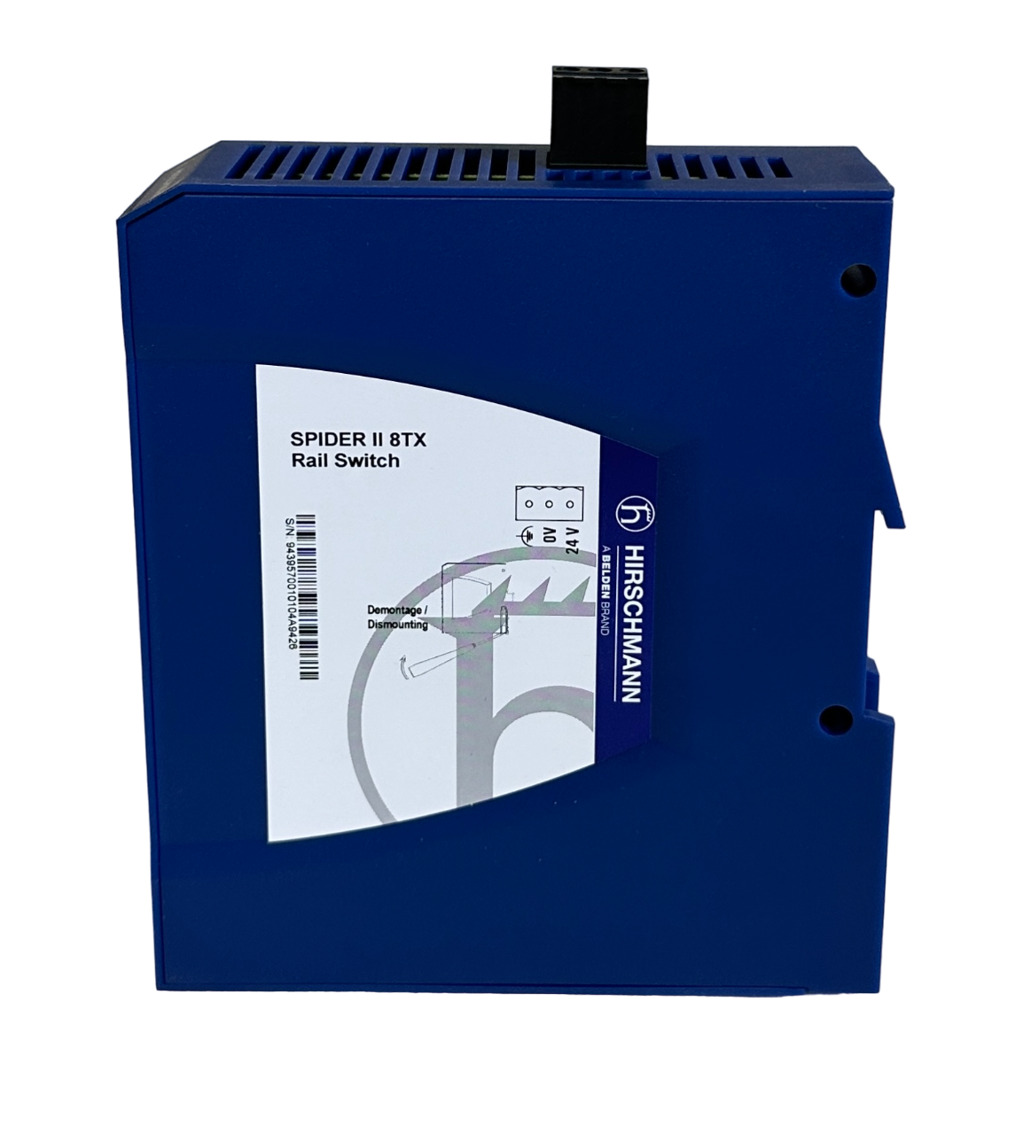 NEW HIRSCHMANN SPIDER II 8TX EtherNet RAIL SWITCH 8-PORT 943 957-001 / ...