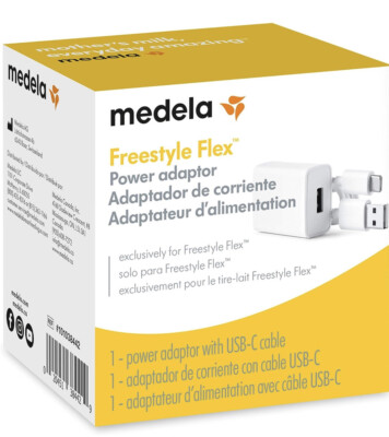 New in Box Medela Freestyle Flex Power Adaptor with USB-C Cable | eBay