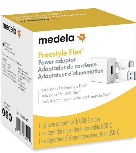New in Box Medela Freestyle Flex Power Adaptor with USB-C Cable | eBay