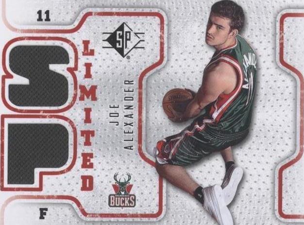 2008-09 SP - Sp Limited Memorabilia Joe Alexander #SPL-JA (MEM, RC) for ...