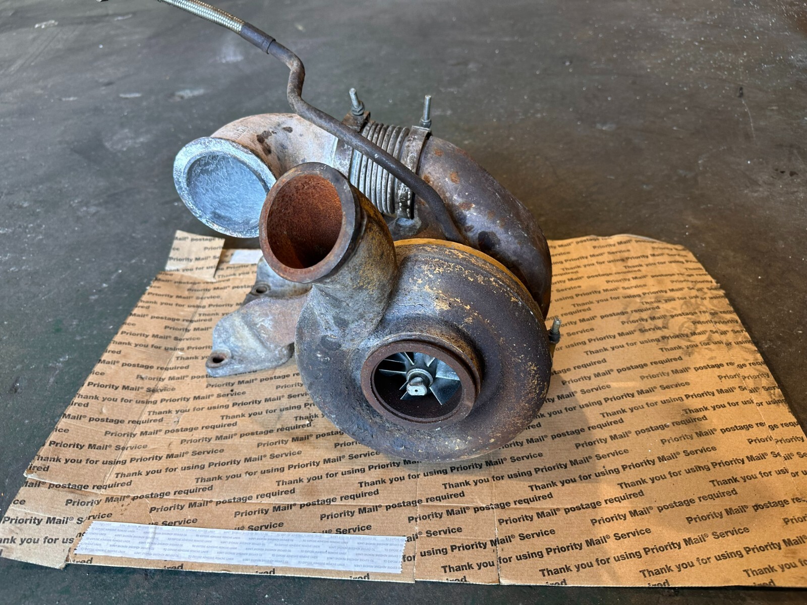 FOR PARTS CAT Turbocharger Caterpillar C13 ACERT Diesel Engine Turbo ...