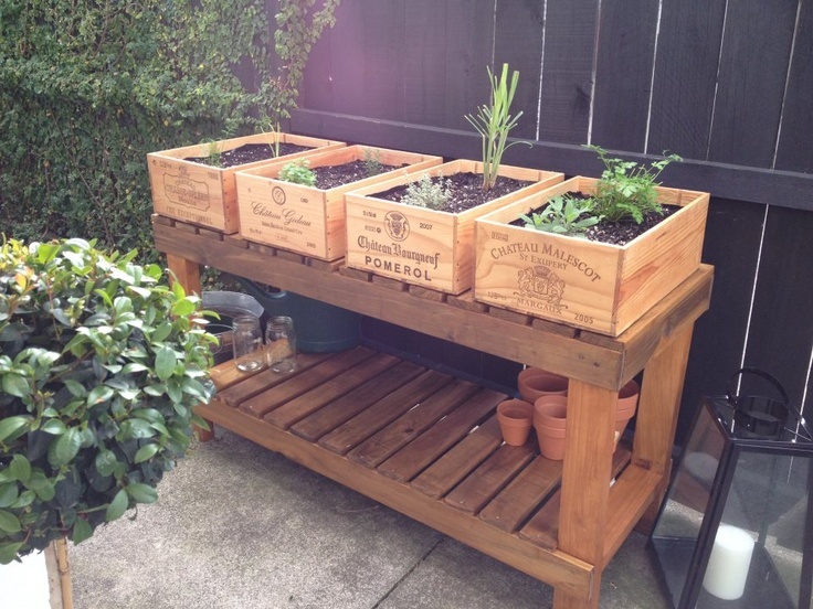 Wine Box Garden