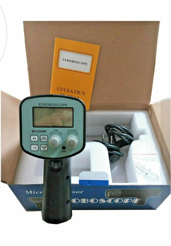 Portable Stroboscope Strobe Tachometer with Range 50-12000FPM ...