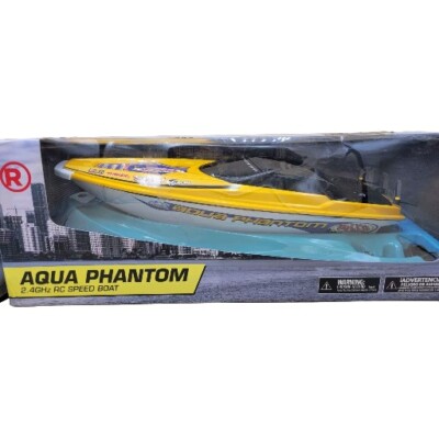 *NEW* Radio Shack Remote Control AQUA PHANTOM RC Speed Boat 2.4GHz NIB ...
