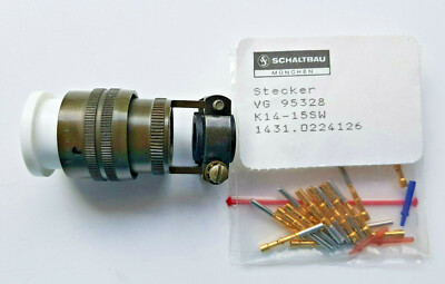 Schaltbau VG 95328 K14-15SW 1431.0224126 Steckverbinder Stecker 14-15 ...