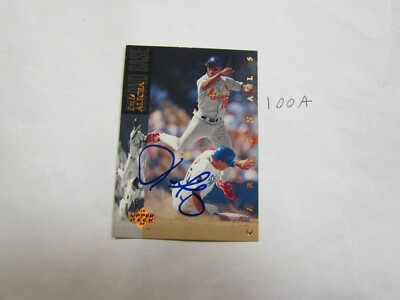 1994 Upper Deck Luis Alicea Autographed Signed Baseball Card | eBay