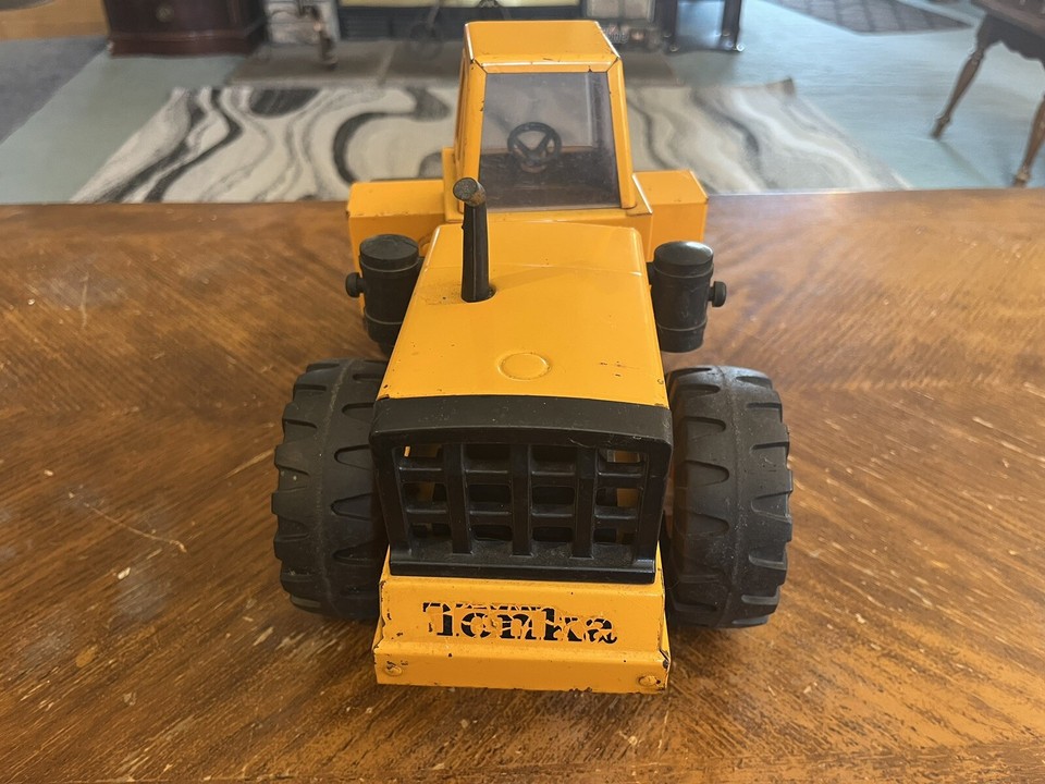 Vintage Orange Mighty Tonka Roller, 1970’s Metal | eBay