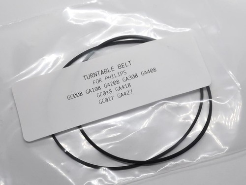 TURNTABLE DRIVE BELT for PHILIPS 108 208 308 408 GA227 GC027 Early ...