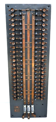 vintage fuse panel board Antique Switch Knife box 1900's DETROIT 44 ...