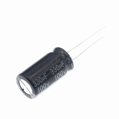 2pcs 330uF 100V 330MFD 100WV 13x25mm Aluminum Electrolytic Capacitor | eBay