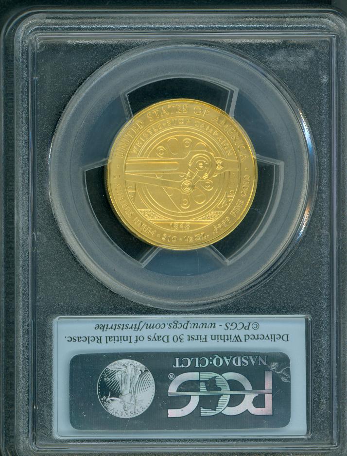 2015-W $10 GOLD SPOUSE BESS ELIZABETH TRUMAN PCGS MS70 MS-70 First ...