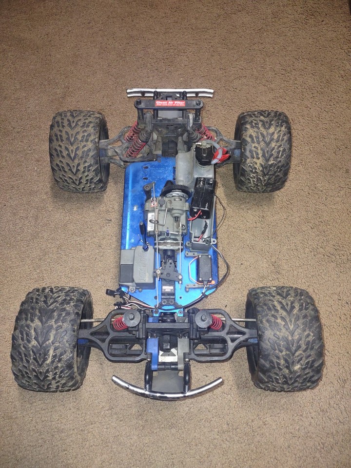 Traxxas T Maxx 3.3 4wd Nitro Truck Roller For Parts Traxxas T-Maxx ...