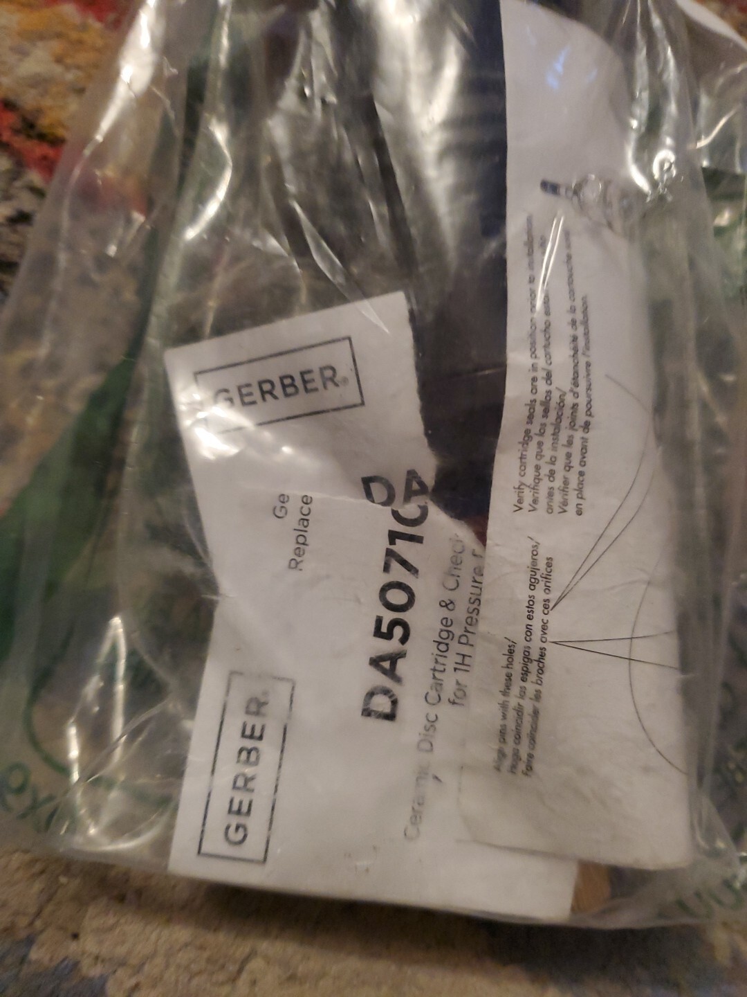 Danze DA507108 Ceramic Disc Cartridge and Balancing Spool for sale ...