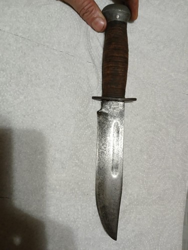 Vintage WWII Era US Army RH Pal 36 Fighting Knife w/Stacked Handle | eBay