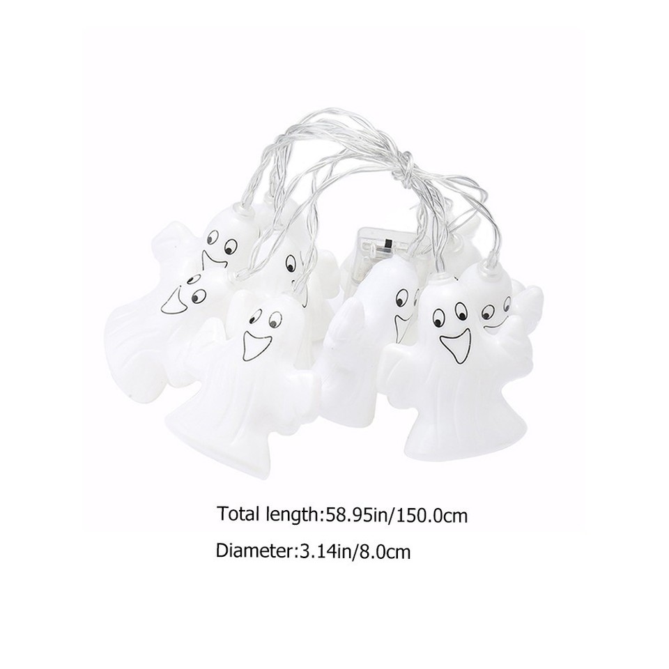 1Pc Funny Lamp String Halloween Ghost Festival Decoration for Party ...