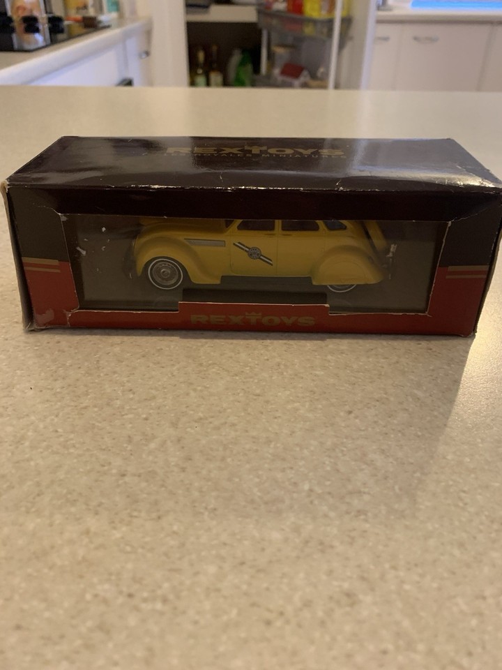 Rex Toys Chrysler Airflow 1935 Taxi | eBay Australia