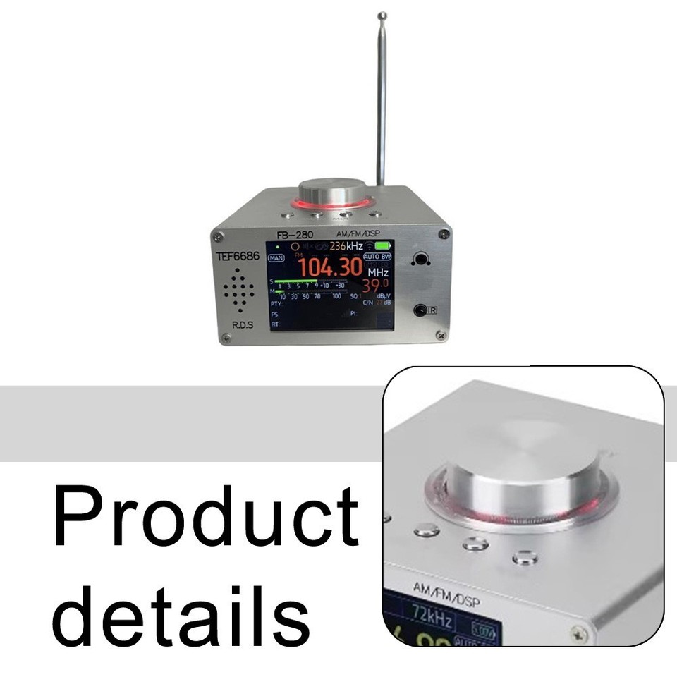 DIY Desktop Digital Radio Open Source Receiver with Remote Control and ...