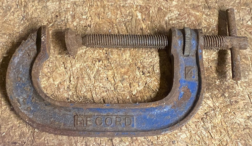 Record No. 4 G Cramp C Clamp Carpenters Workshop Tool 4" | eBay