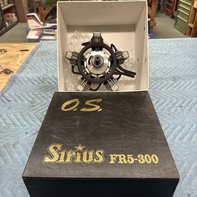 O.S. SIRIUS FR5-300 5 Cyl Radial Engine | eBay