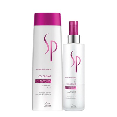 Wella SP Color Save Shampoo 250ml Bi-Phase Conditioner 185ml | eBay