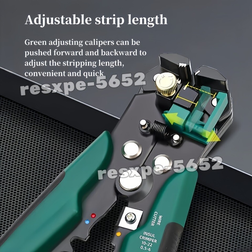 New Automatic Wire Cutter Stripper Pliers Electrical Cable Crimper ...