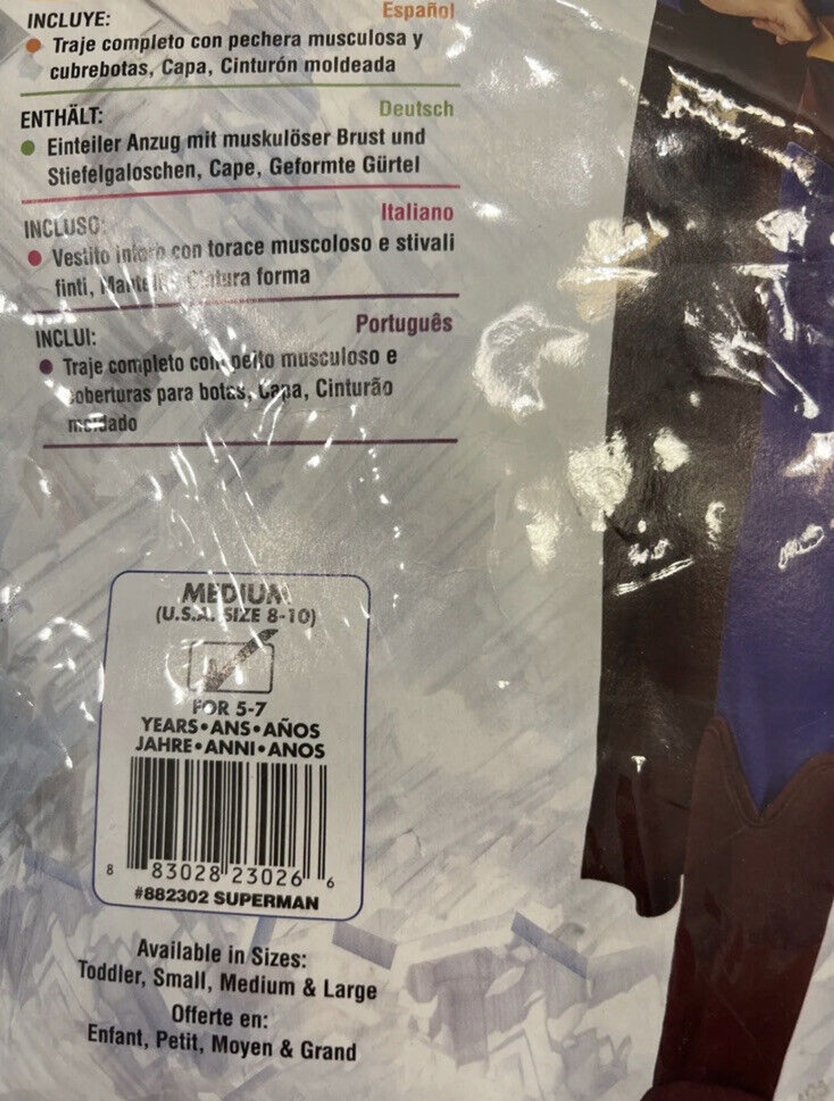 Rubies Costume DC Comics Deluxe Muscle Chest Superman… - Gem