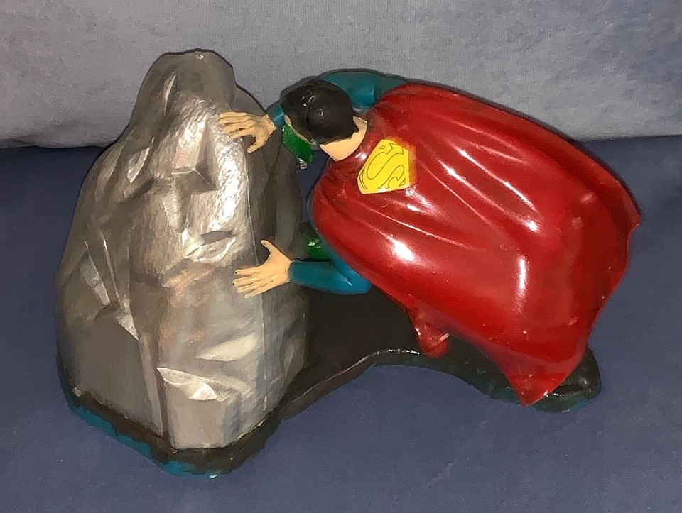AURORA COMIC SCENES SUPERBOY AND KRYPTO MODEL KIT ASSEMBLED PAINTED ...
