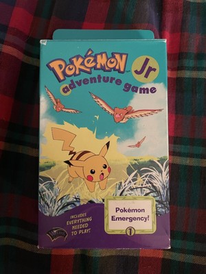 Pokemon Jr. Adventure Game Pokémon Emergency! Vintage Kids Game Card ...