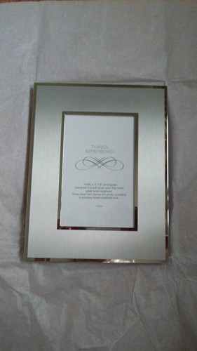 NIB - Things Remembered - Picture Frame - for photo size 4 x 6 in | eBay