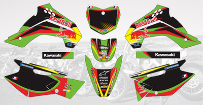 561 GRAPHICS KIT FOR KAWASAKI KLX 140 KLX140 2008-2018 | eBay